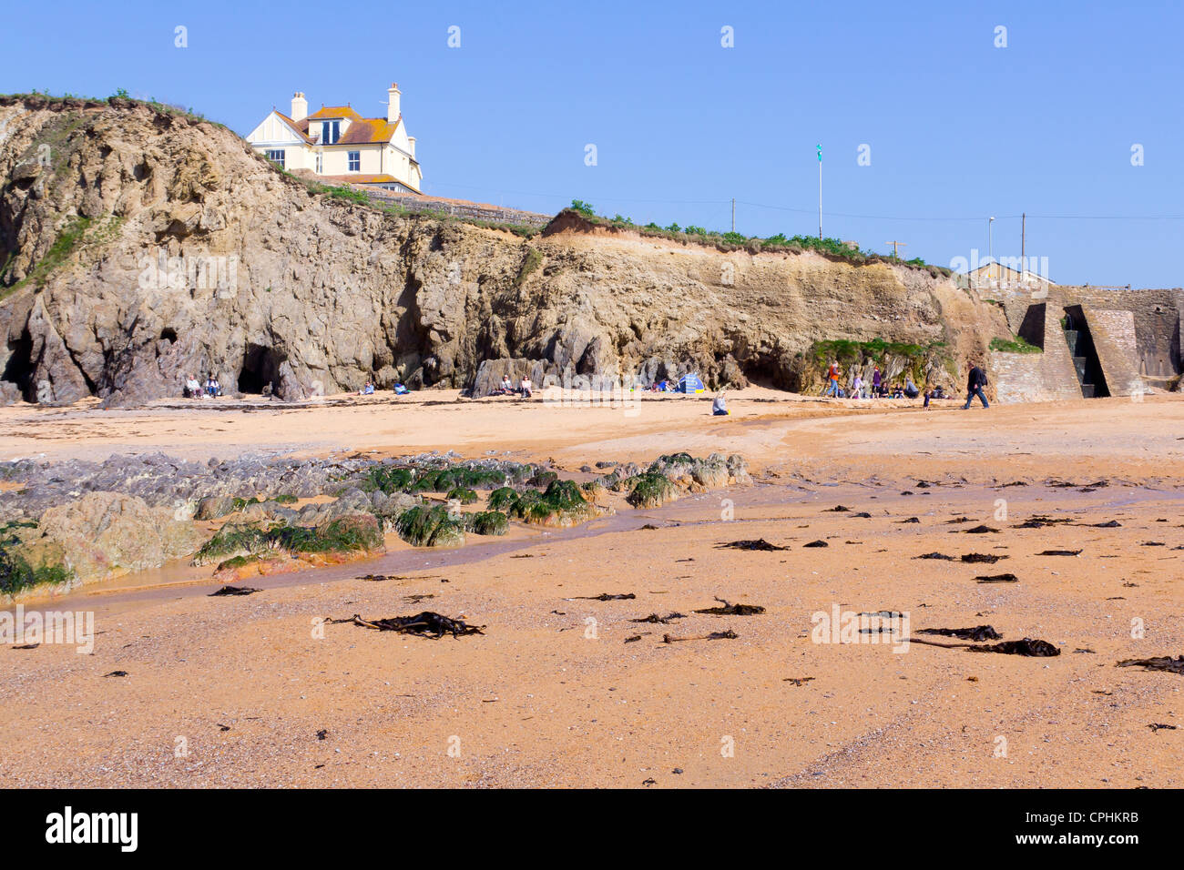 The beach at Hope Cove, South Hams Devon England UK Stock Photo - Alamy