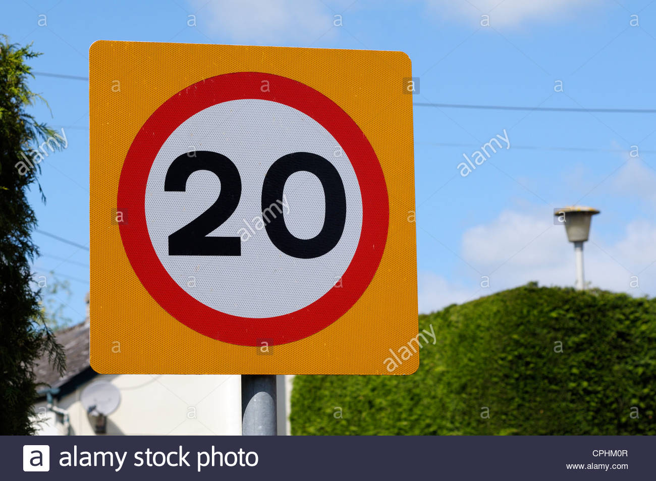 20mph Road Sign High Resolution Stock Photography and Images - Alamy