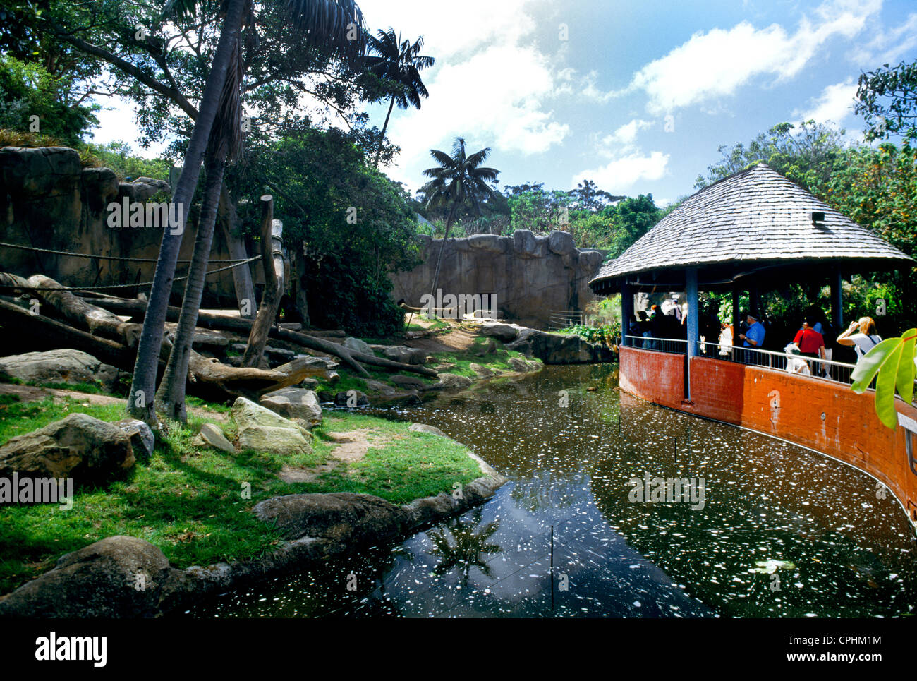 Sydney NSW Australia Taronga Zoo Animal Enclosure Stock Photo - Alamy