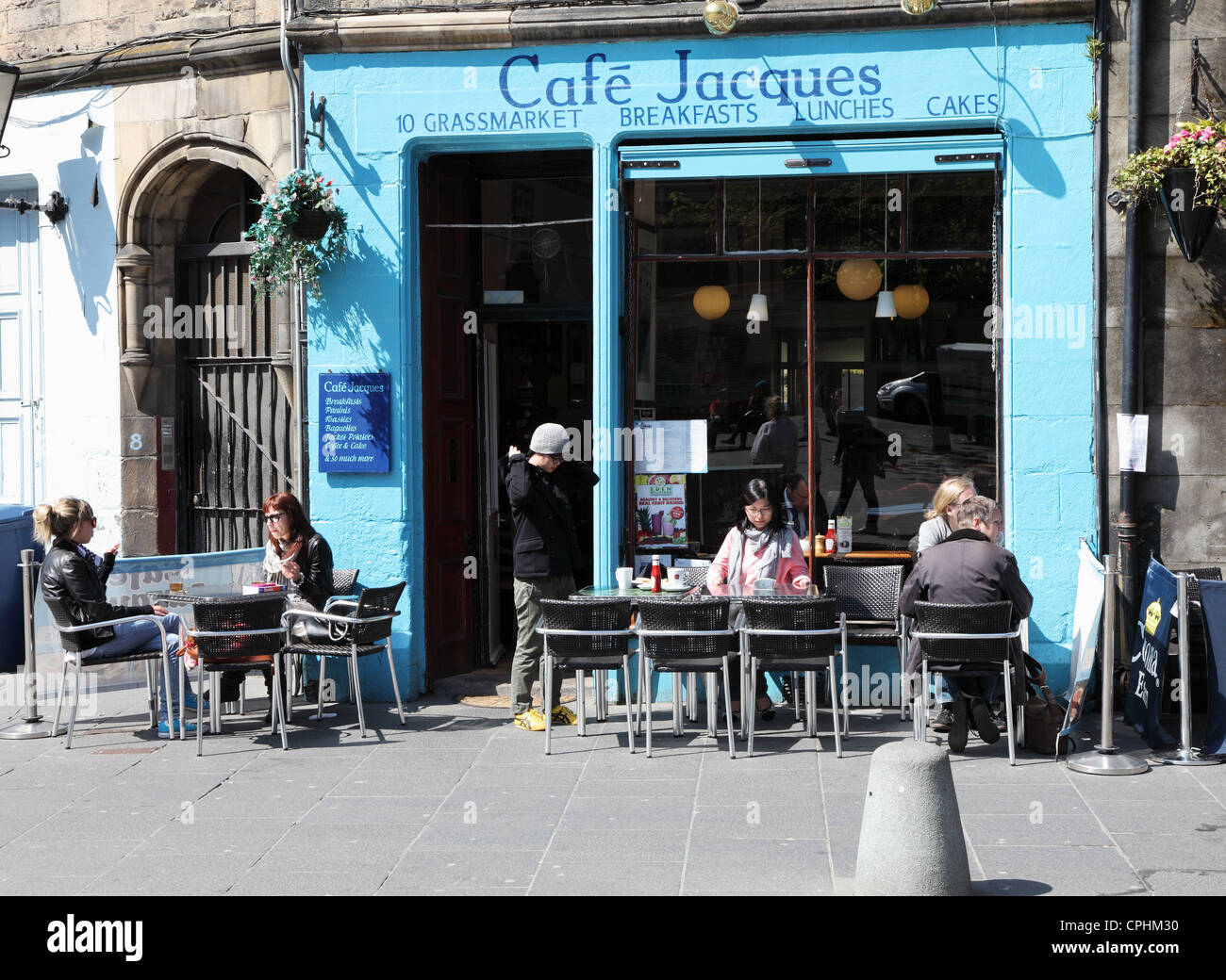 Cafe edinburgh hi-res stock photography and images - Alamy