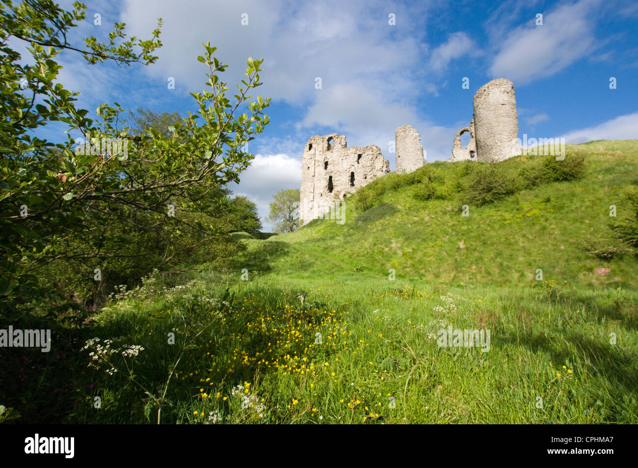 Welsh border castle hi-res stock photography and images - Alamy