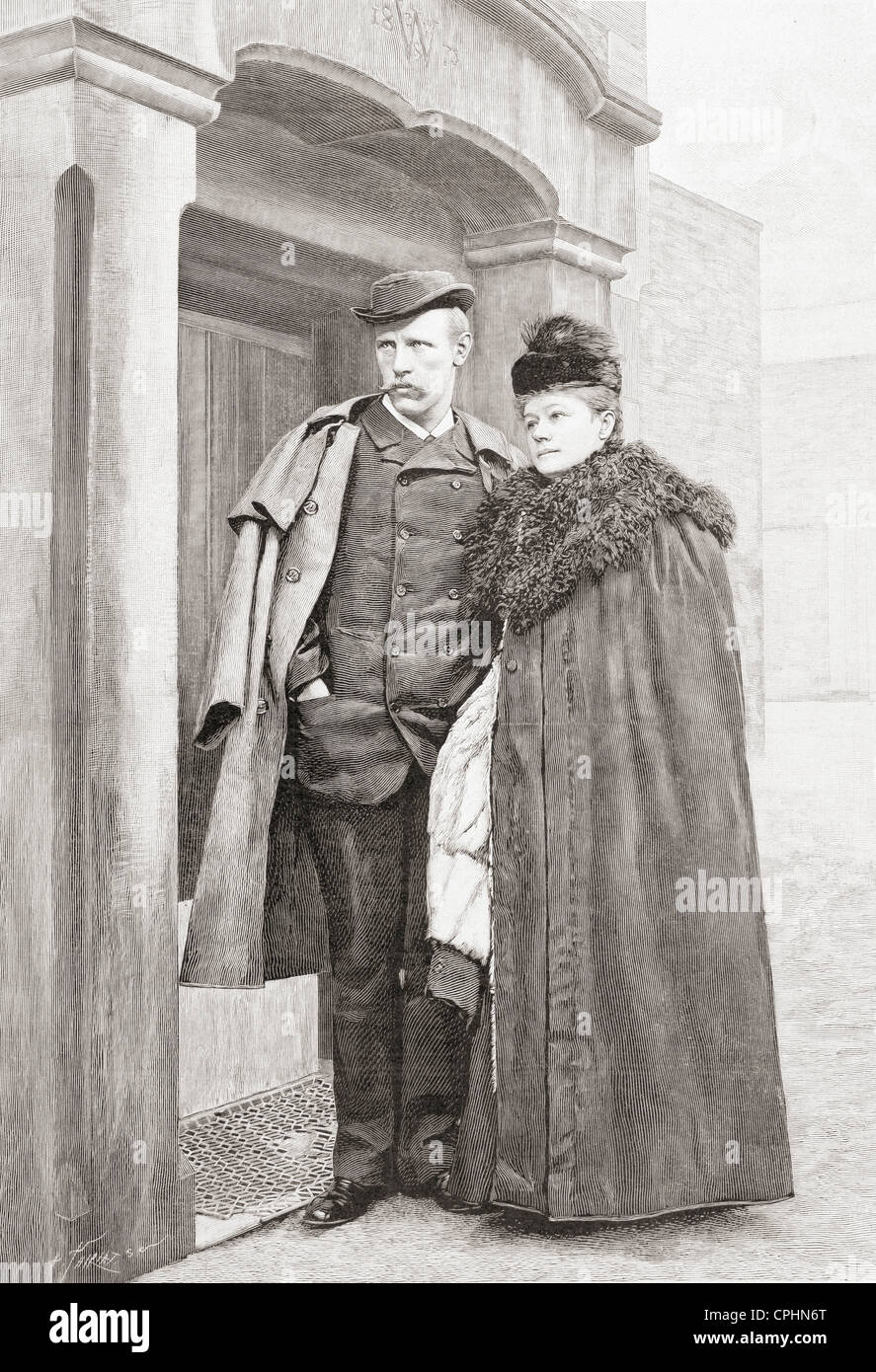 Fridtjof Wedel-Jarlsberg Nansen, Norwegian explorer, 1861 –1930, and ...