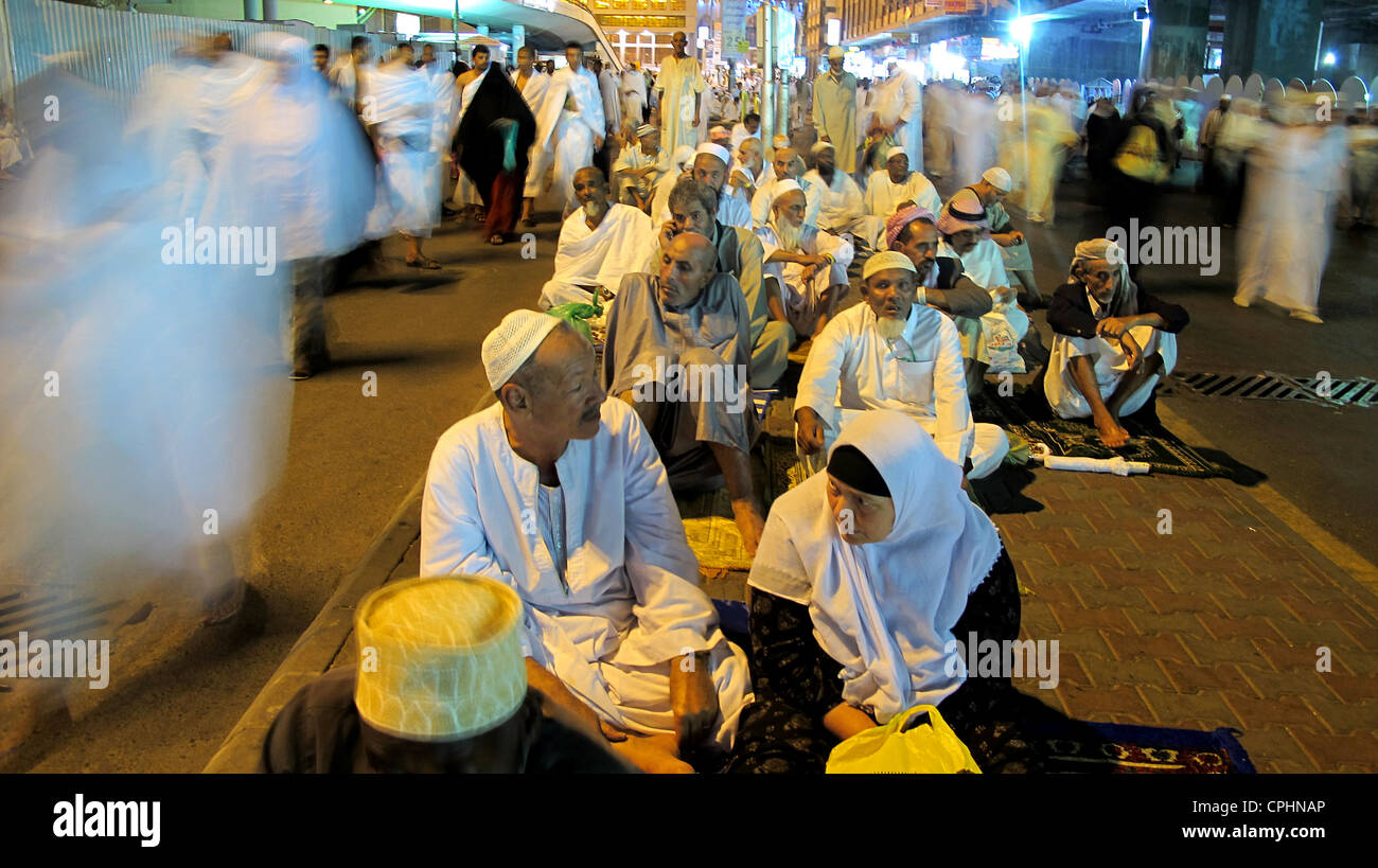 Hajj pilgrimage to Mecca Saudi Arabia Stock Photo - Alamy