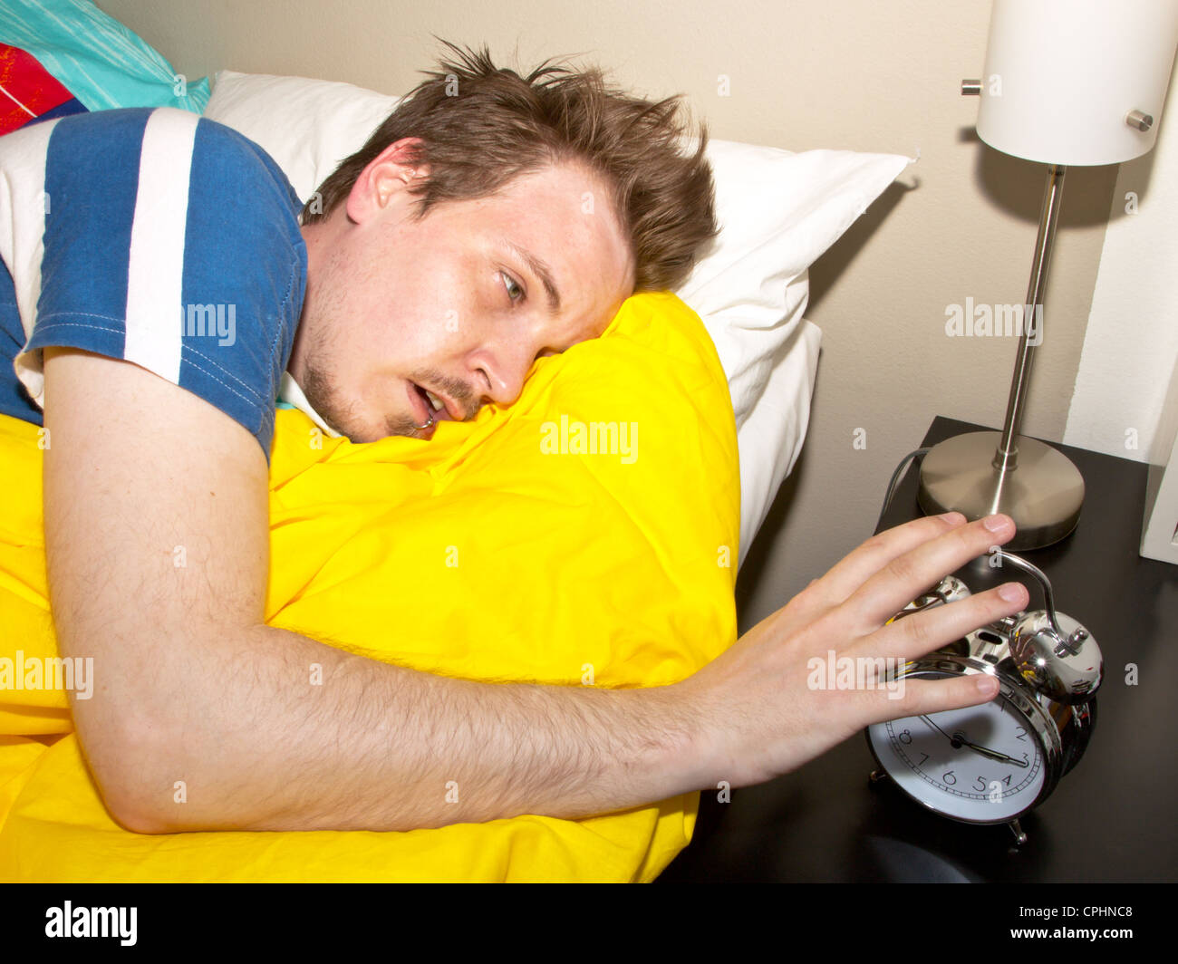 man waking up Stock Photo - Alamy man waking up Stock Photo - Alamy