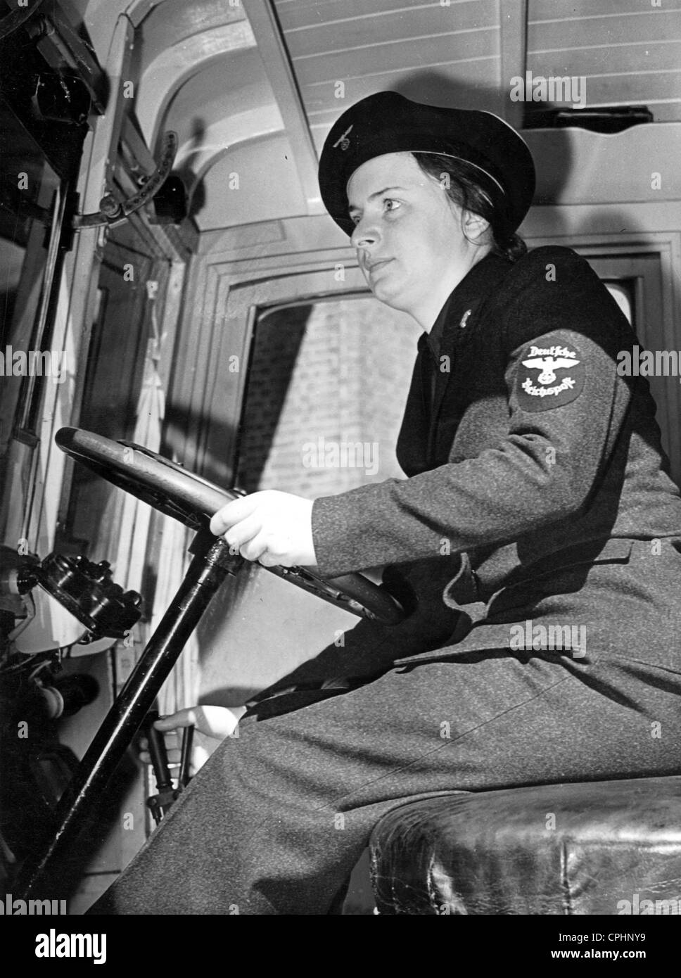 Female driver german reich post office hi-res stock photography and ...