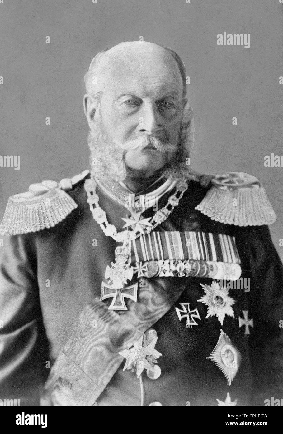 Emperor Wilhelm I, 1884 Stock Photo - Alamy