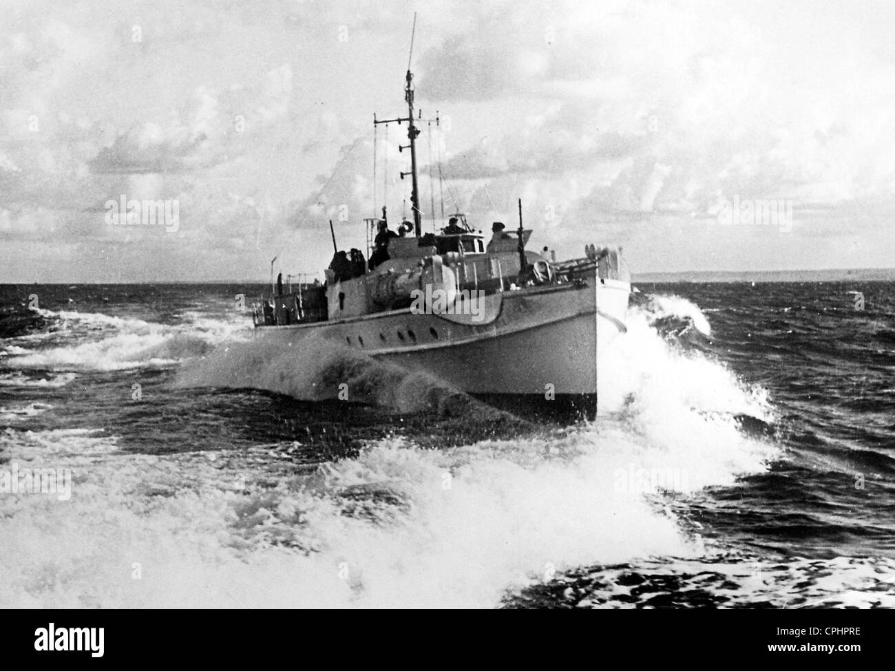 Fast attack boat Black and White Stock Photos & Images - Alamy