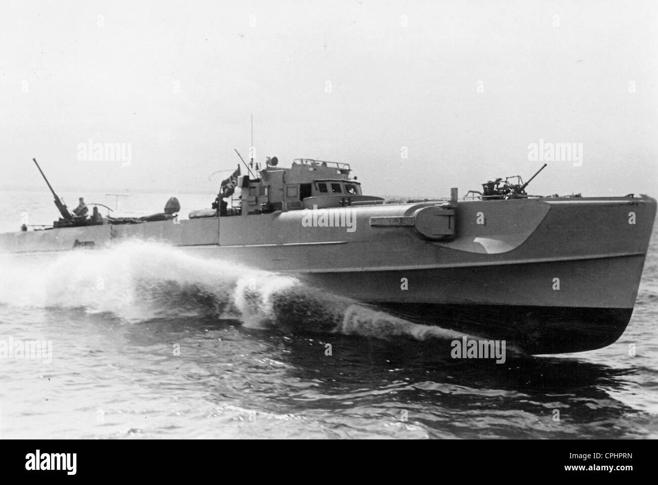 English speedboat Black and White Stock Photos & Images - Alamy