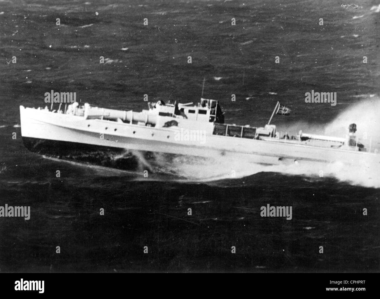 A German Speedboat Stock Photo - Alamy