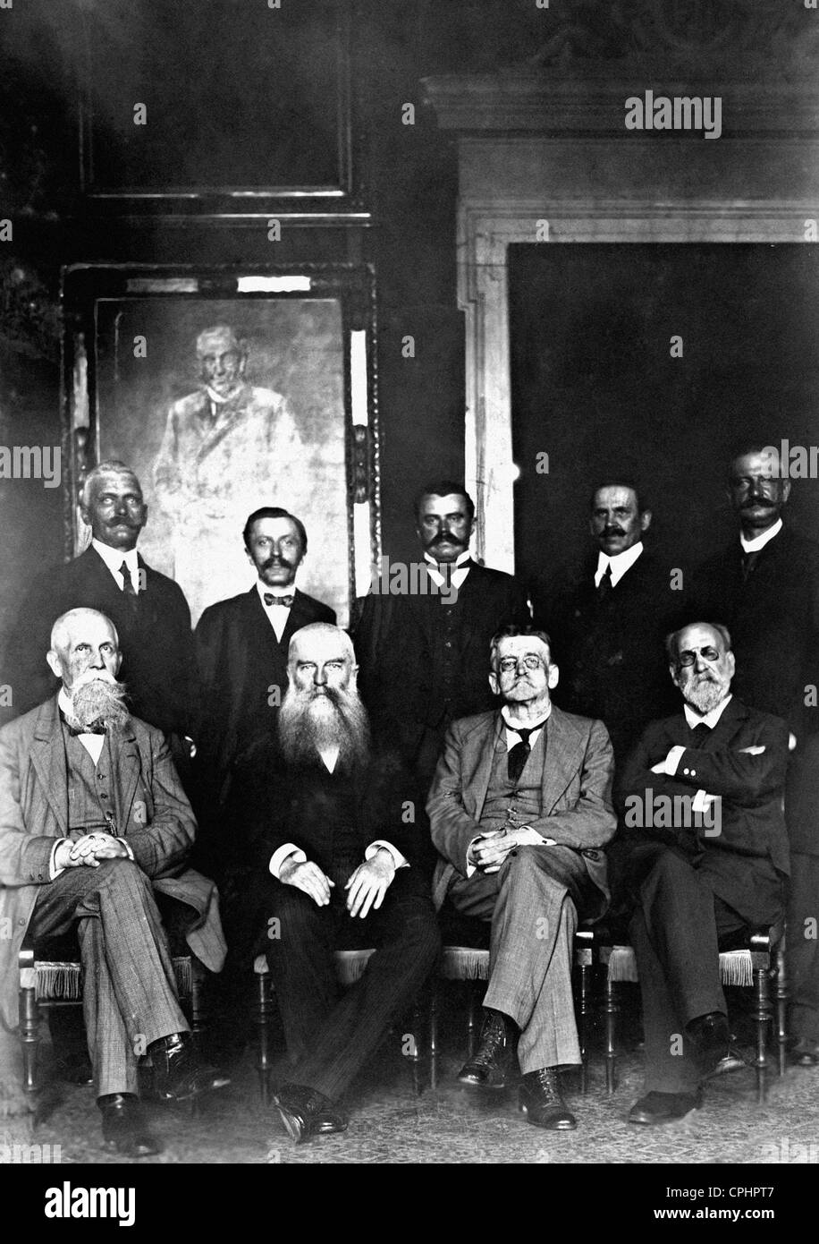 Presiding committee of the Austrian Reichsrat, 1917 Stock Photo - Alamy