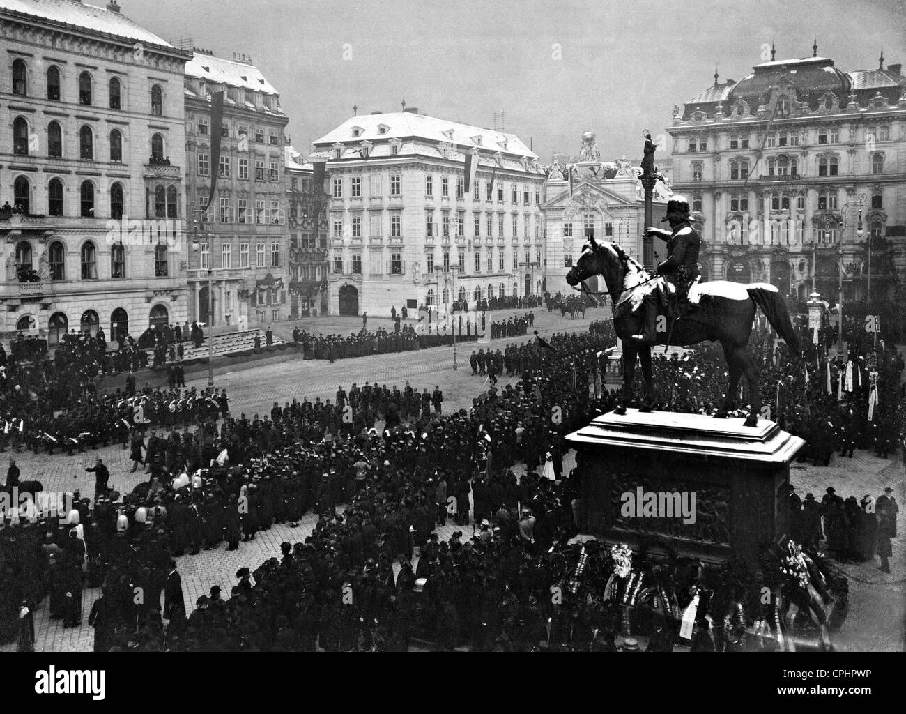 Commemoration of the 50th day of death of Joseph Graf Radetzky von ...