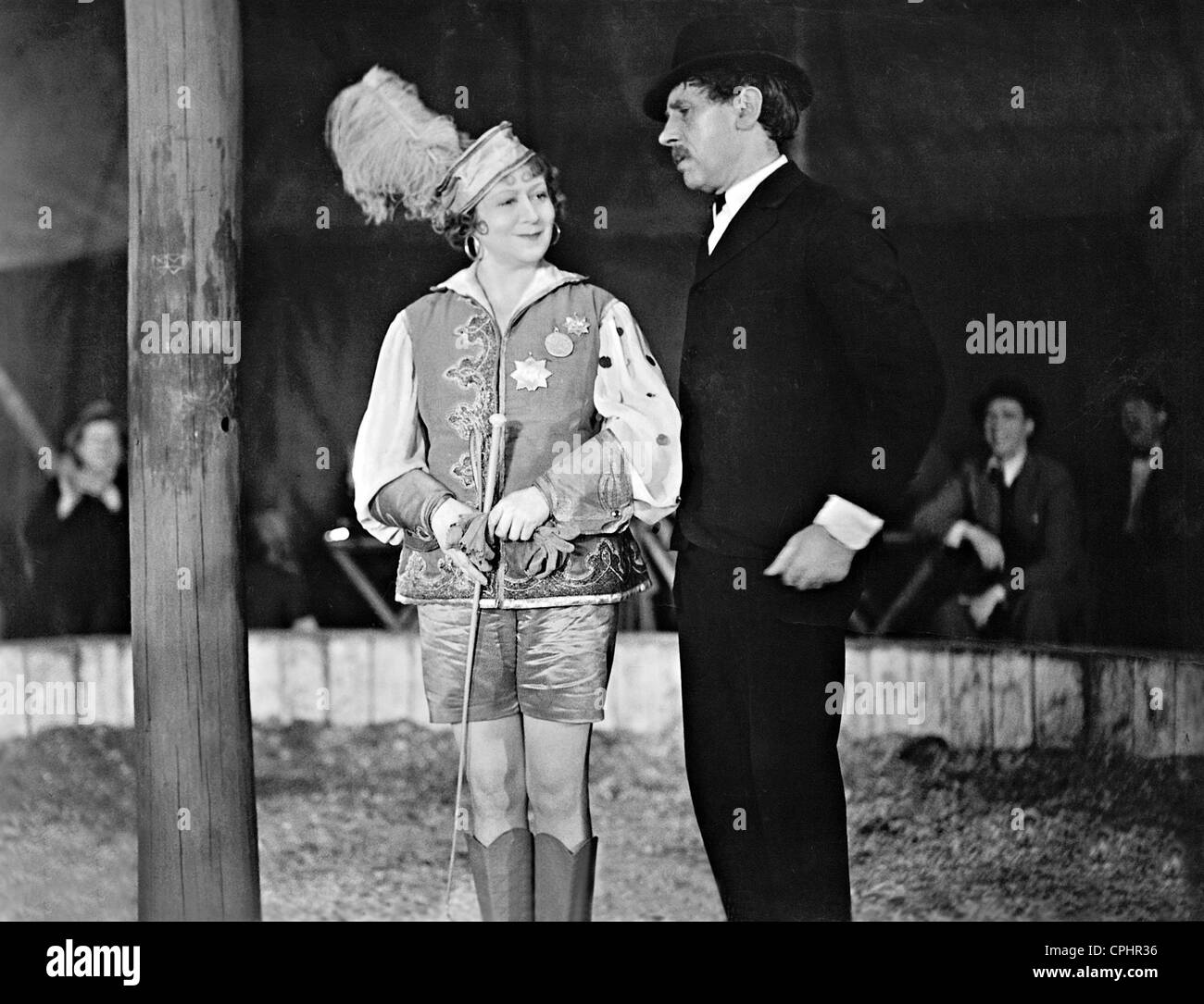 Trude Hesterberg and Carl Schenstrom in 'Girls predator', 1936 Stock ...