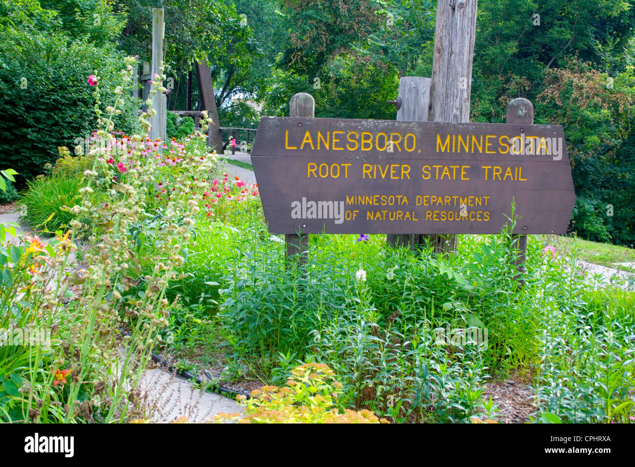 Root river state trail bike hi-res stock photography and images - Alamy