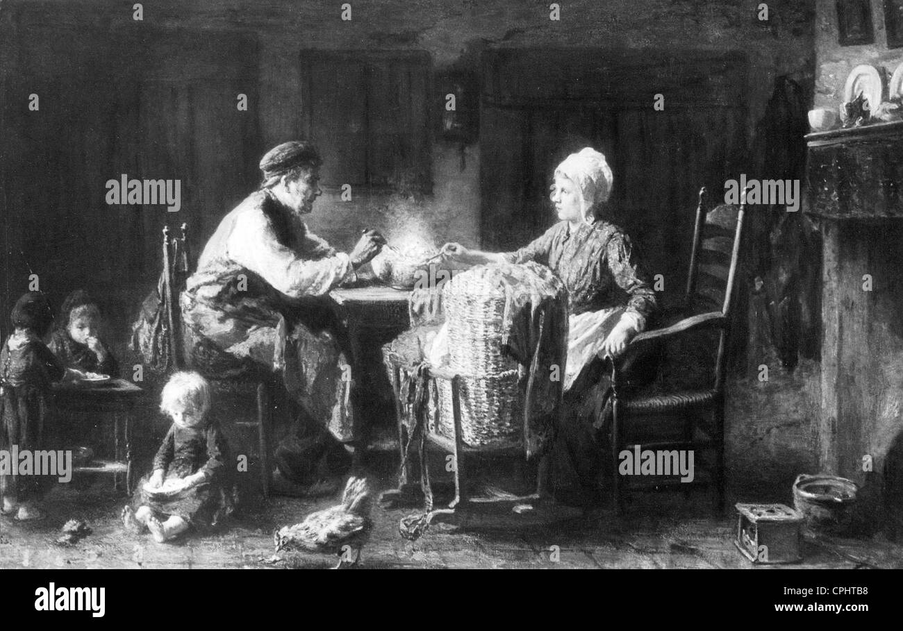 Dutch peasant Black and White Stock Photos & Images - Alamy