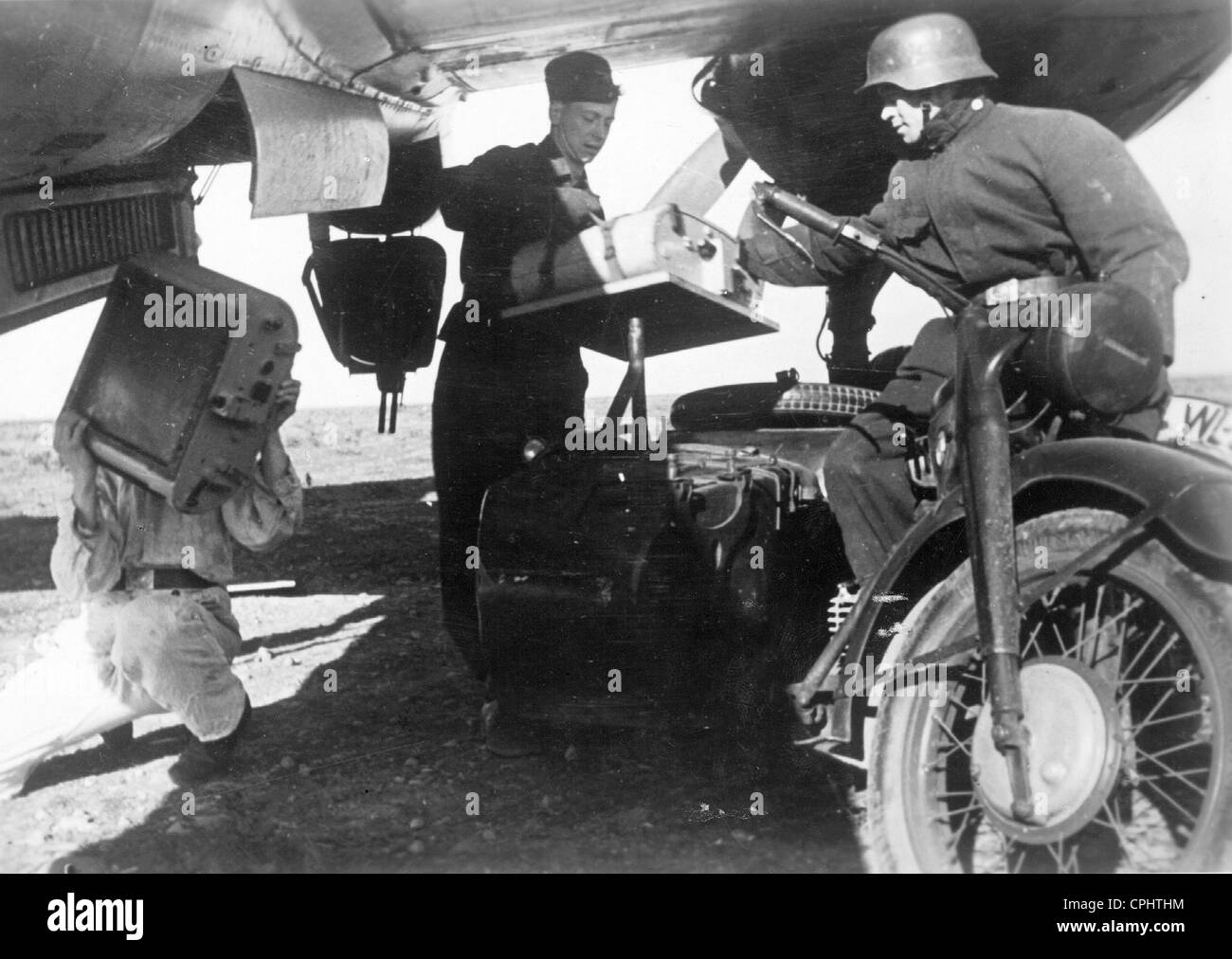 German air reconnaissance at the Eastern Front, 1943 Stock Photo - Alamy