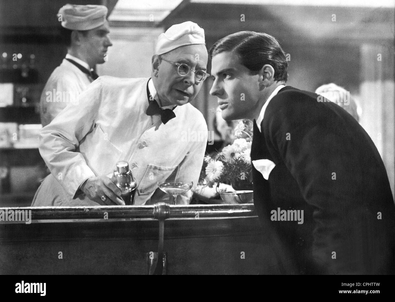 Wilhelm Bendow and Paul Hubschmid in 'My Friend Josephine', 1942 Stock ...