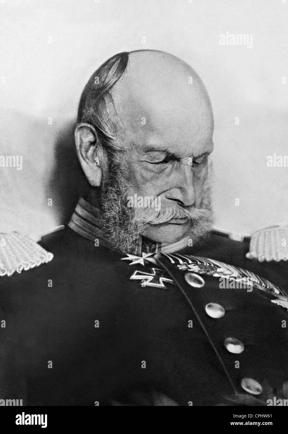 Emperor Wilhelm I Stock Photo - Alamy