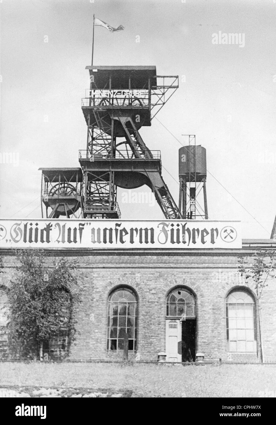 Coal mine in Upper Silesia under German occupation Stock Photo - Alamy
