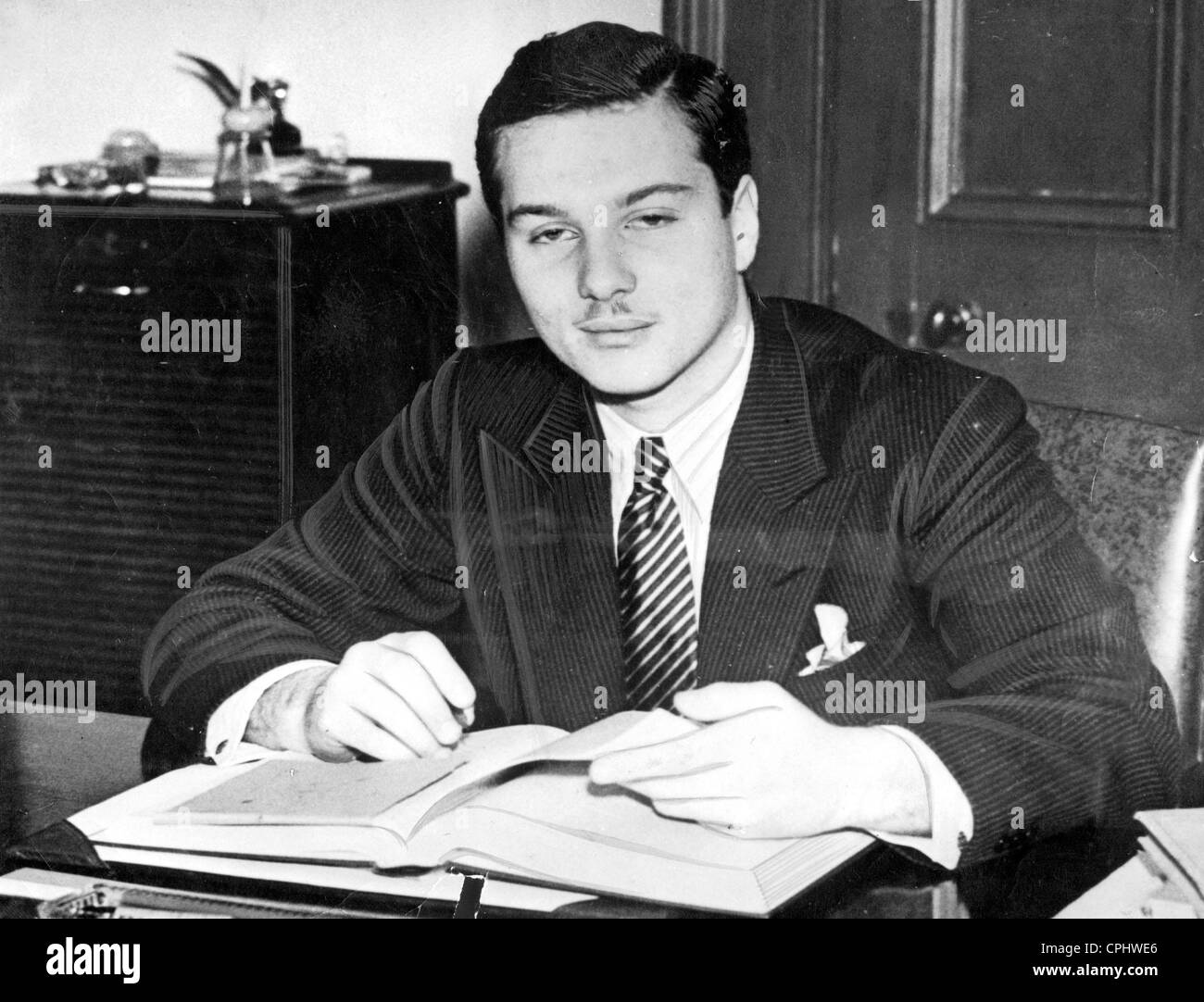 Crown Prince Faruk I Stock Photo - Alamy