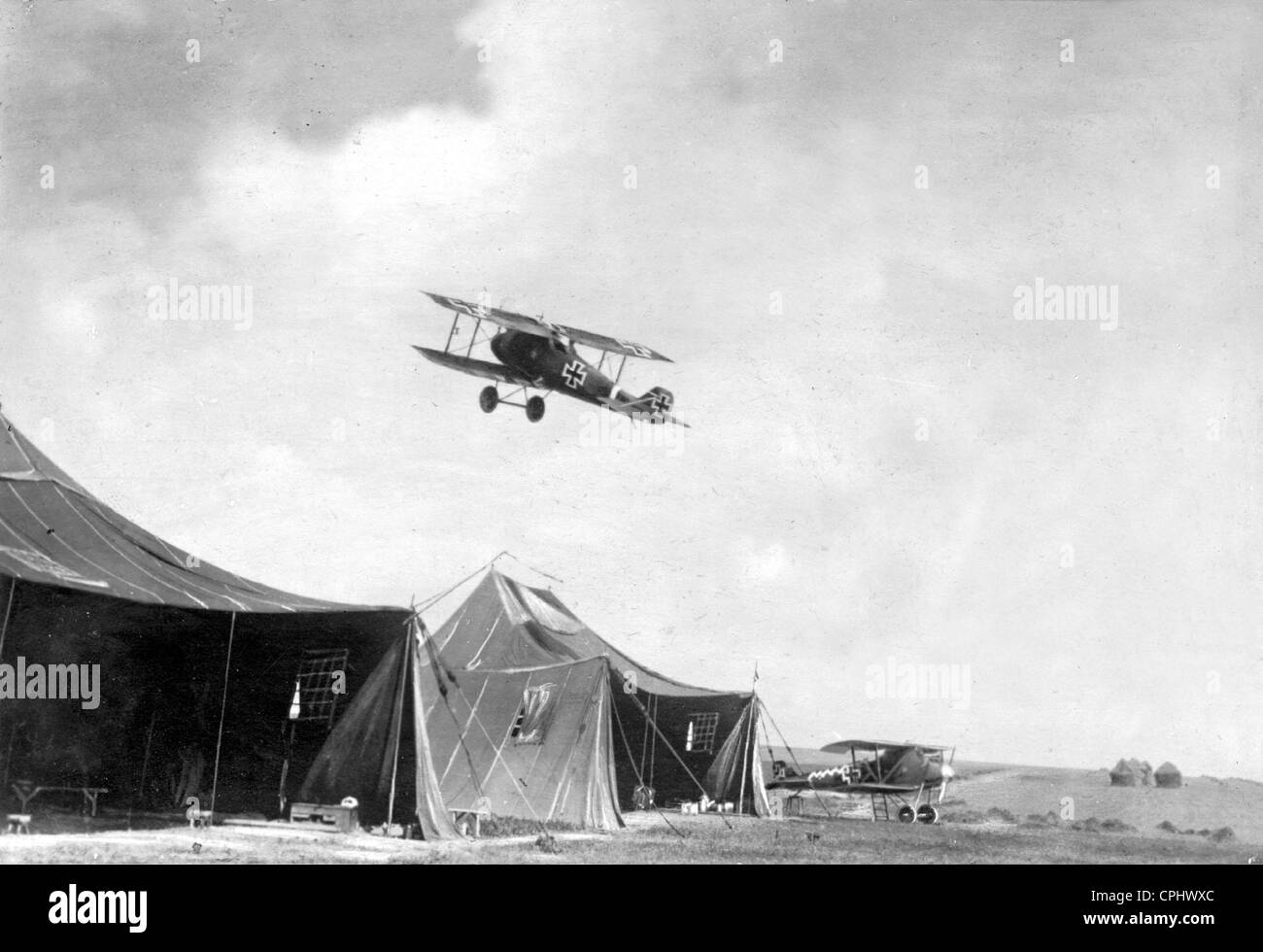 Austro-Hungarian fighter plane ascending, 1918 Stock Photo - Alamy