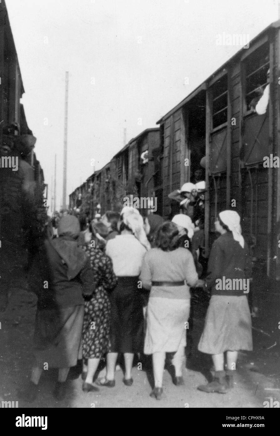 Deportation trains hi-res stock photography and images - Alamy