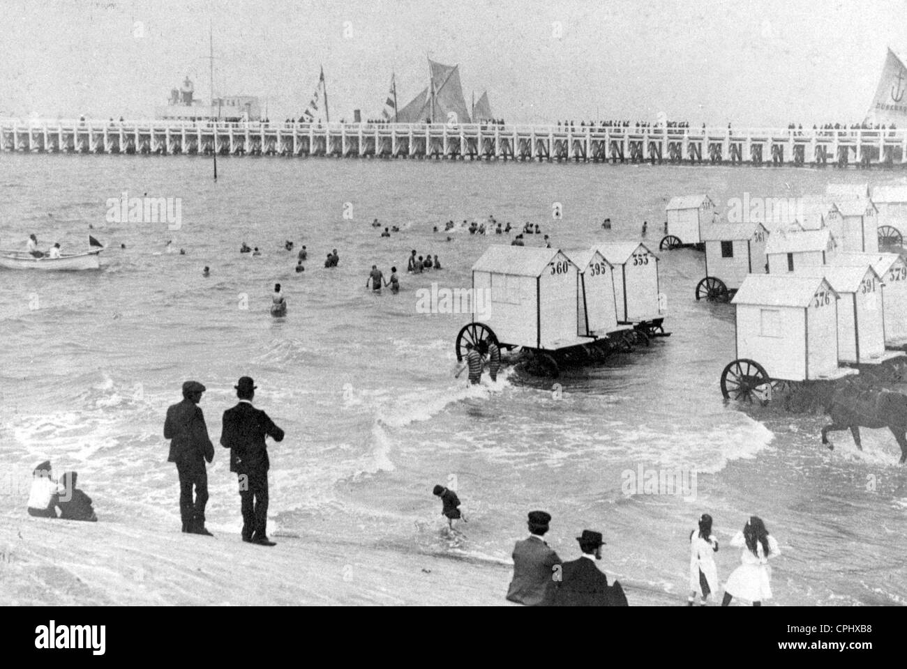 Seebad Black and White Stock Photos & Images - Alamy