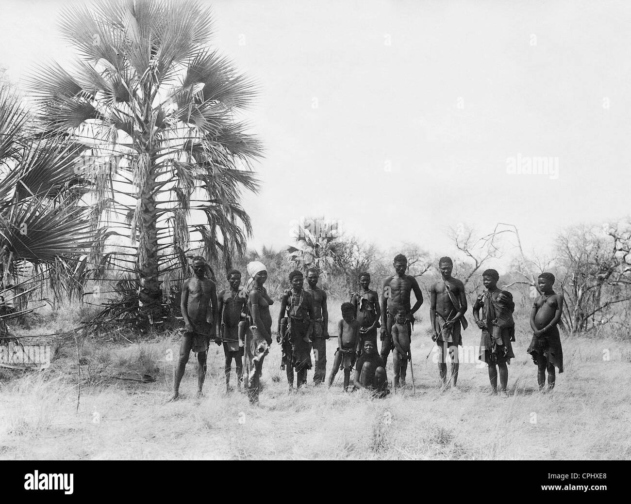 Bushmen in South Africa Stock Photo - Alamy