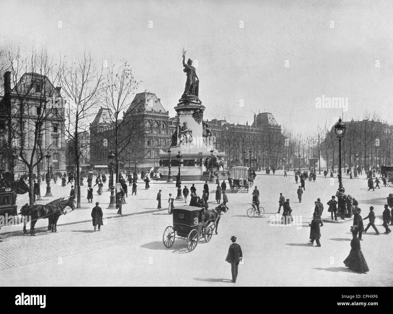 Republic Square, 1898 Stock Photo - Alamy