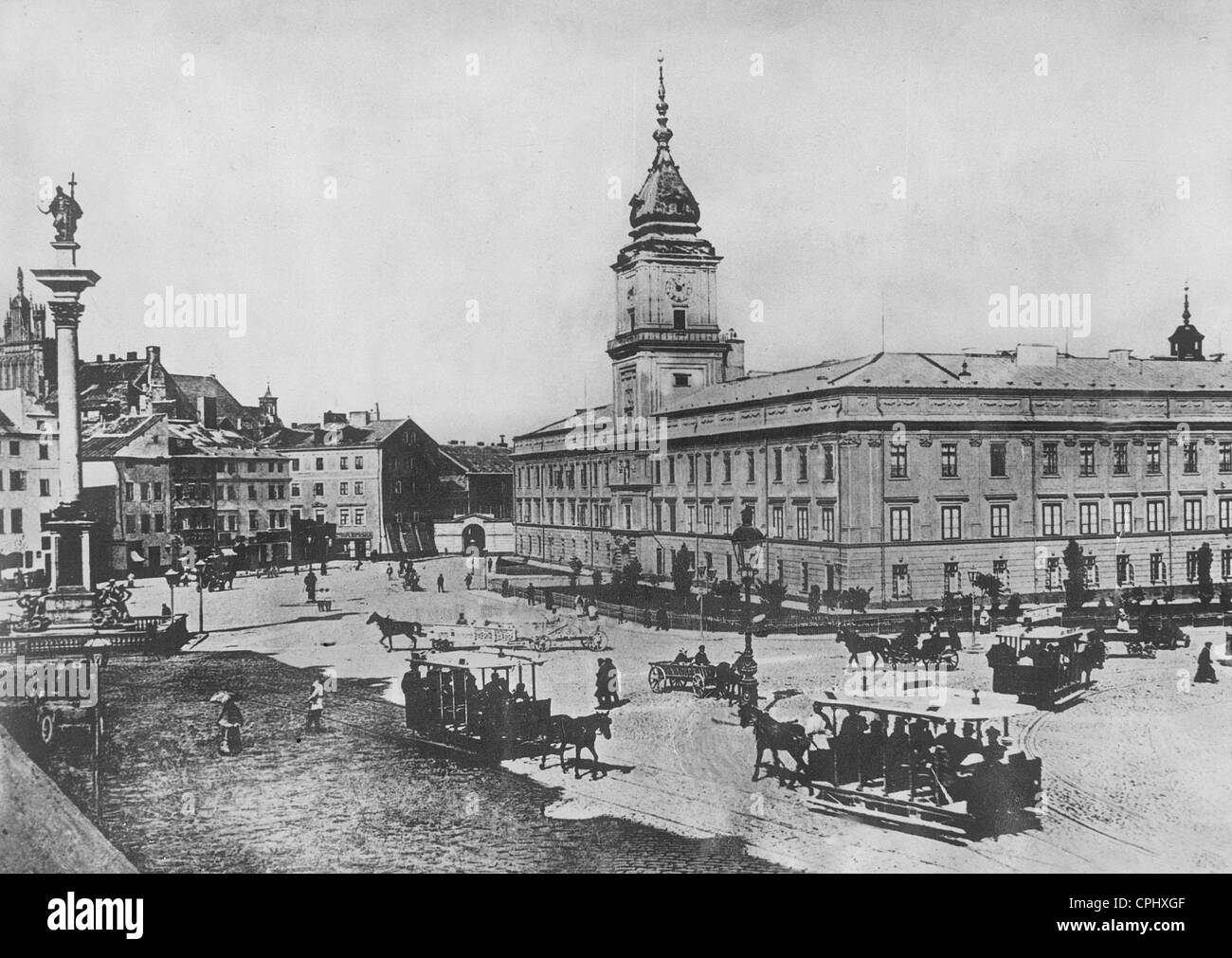 The Royal Castle in Warsaw Stock Photo - Alamy