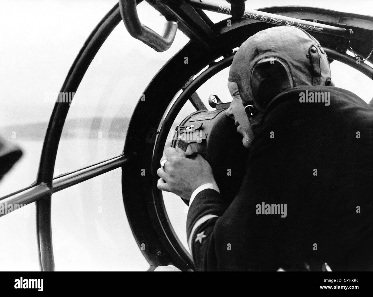 German pilot in a reconnaissance machine Stock Photo - Alamy