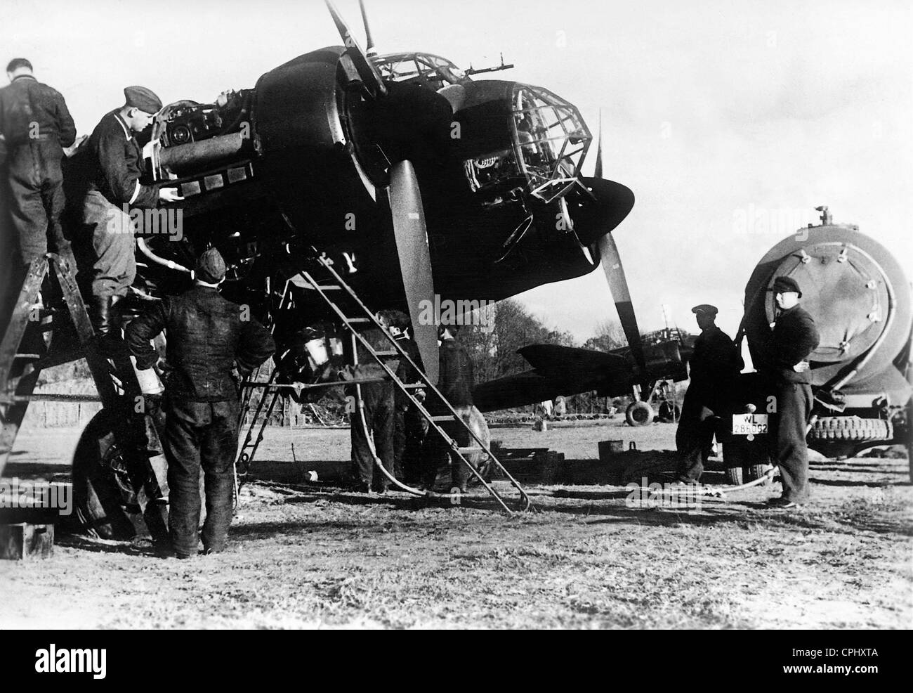 German airfield 1940 hi-res stock photography and images - Alamy