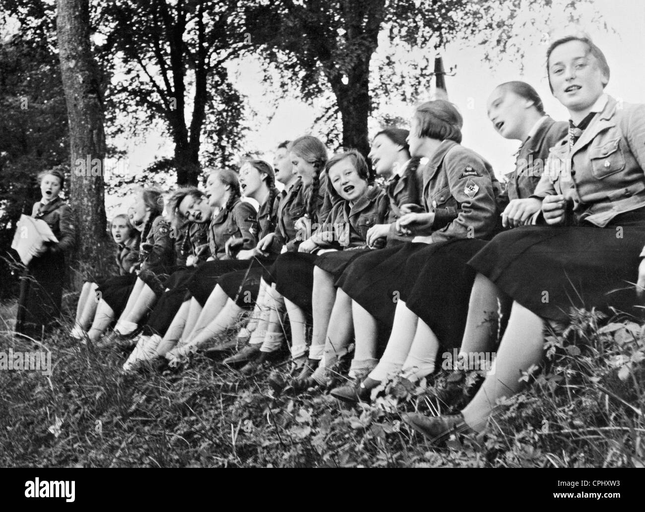 Girls german girls league bdm hi-res stock photography and images - Alamy