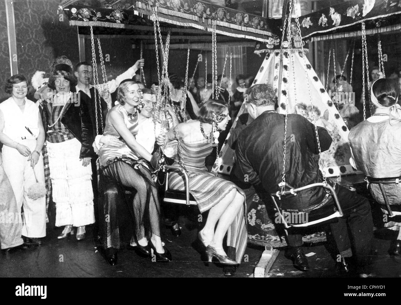 Costume ball in Berlin, 1932 Stock Photo - Alamy