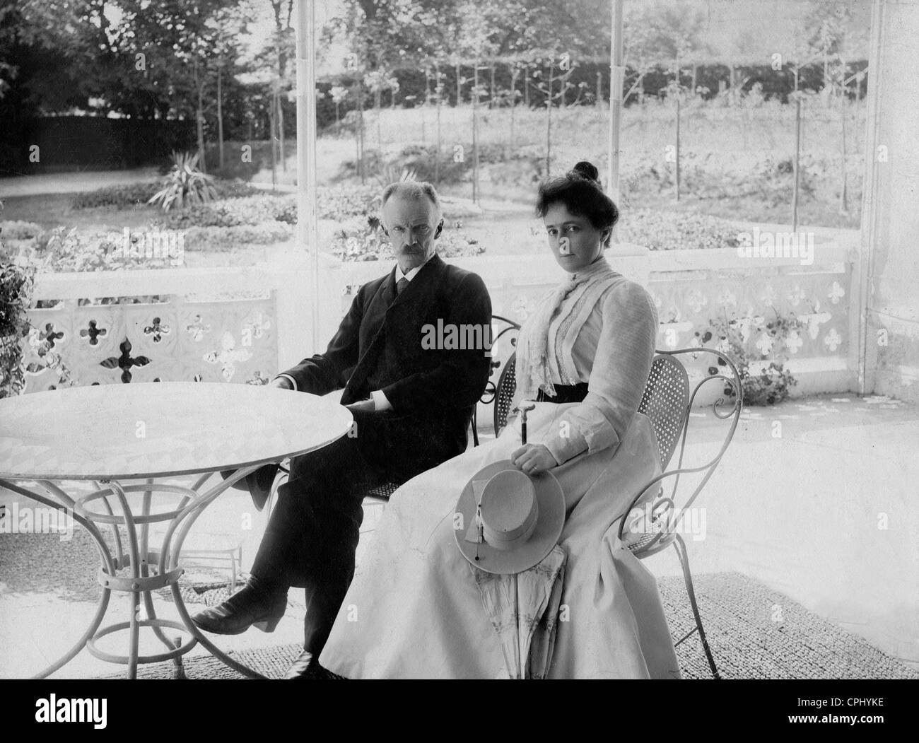 Duke karl theodor in bavaria with his wife hi-res stock photography and ...