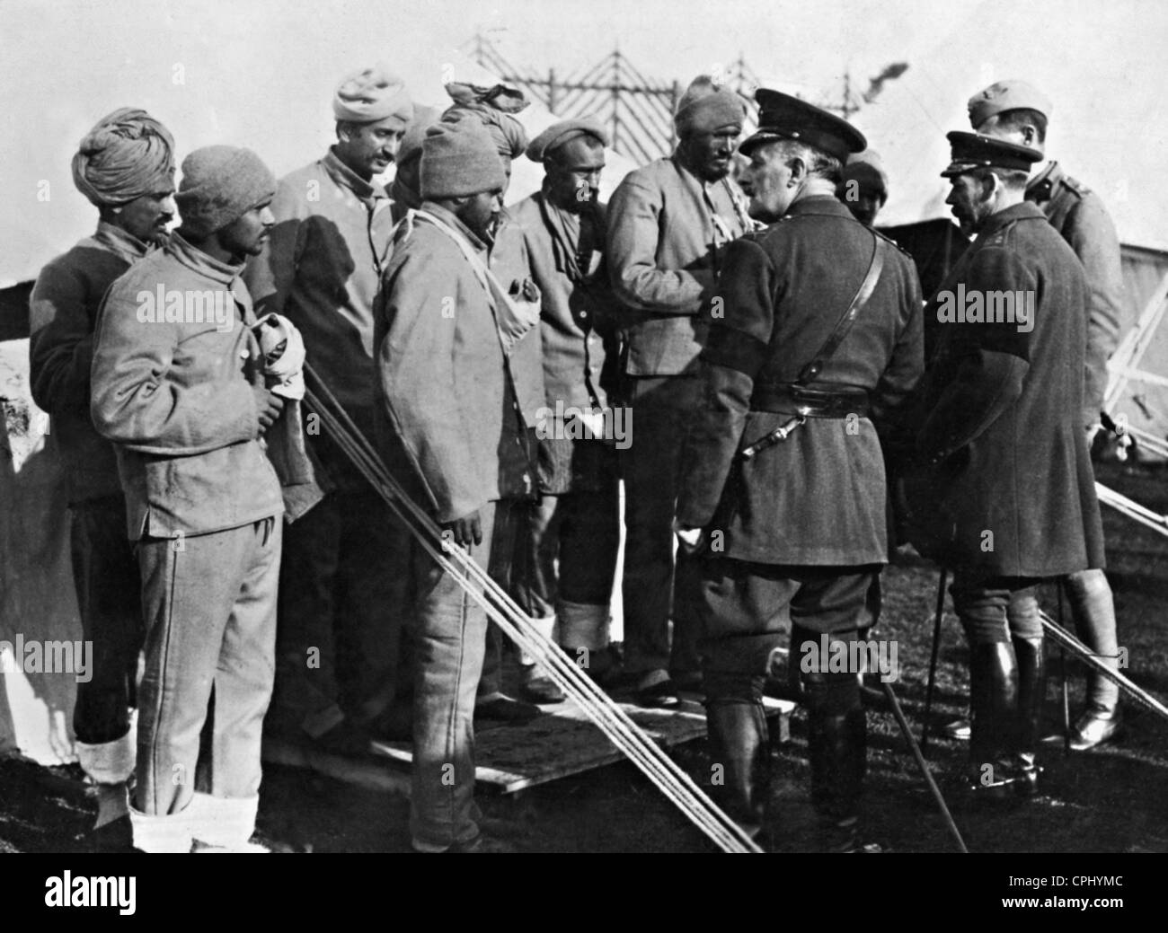 George V during the First World War in India, 1915 Stock Photo - Alamy