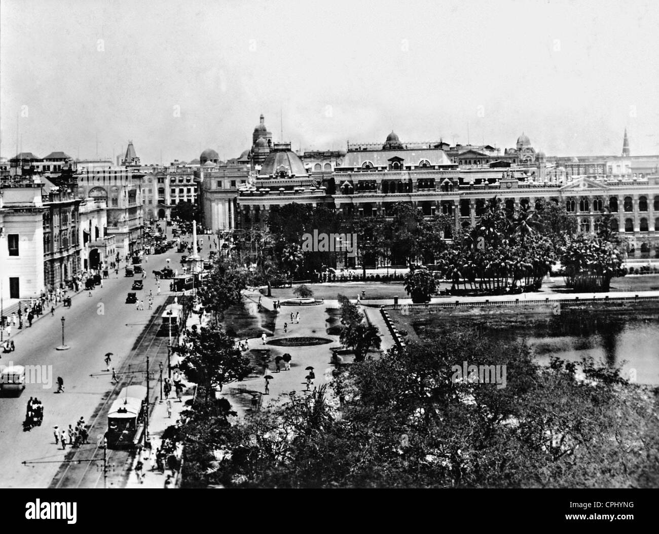 The Writers' Building in the Dalhousie Square in Kolkata, 1942 Stock ...