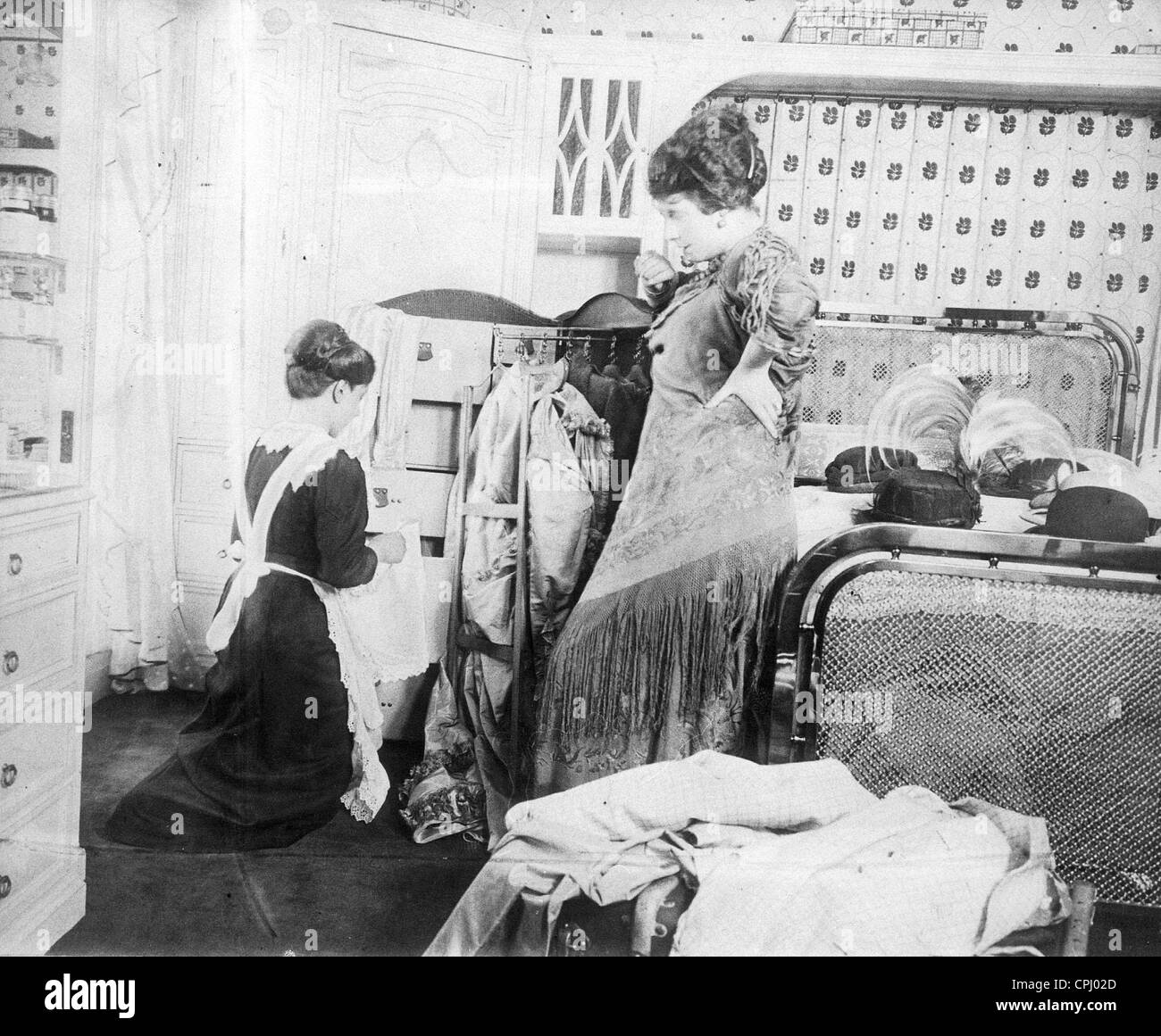 Their ladies Black and White Stock Photos & Images - Alamy