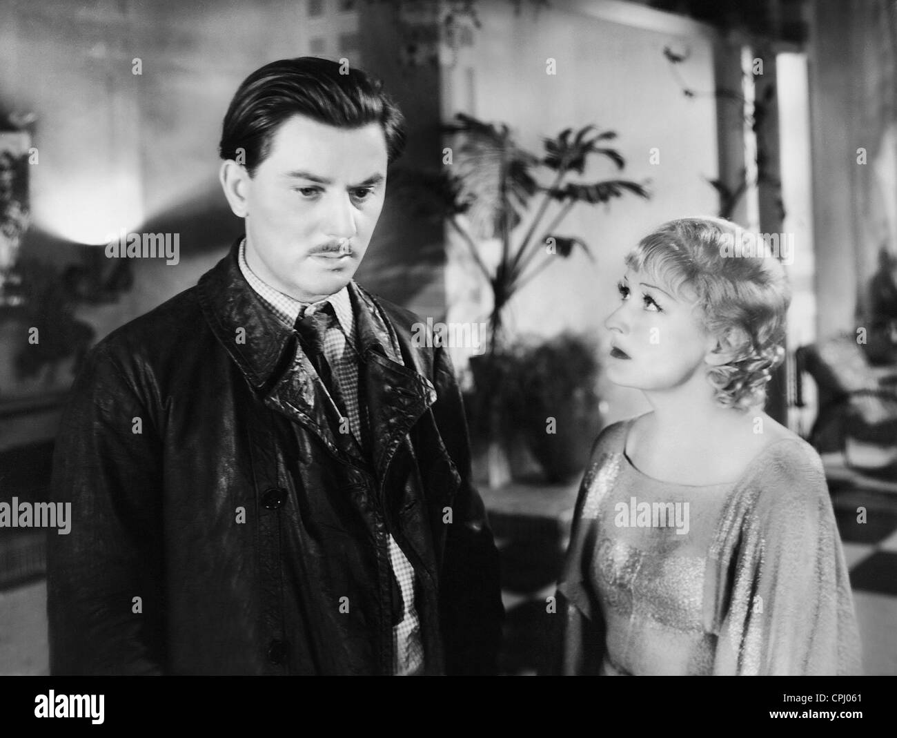 Anton Wohlbrueck and Hilde Hildebrand in 'Ich war Jack Mortimer', 1935 ...