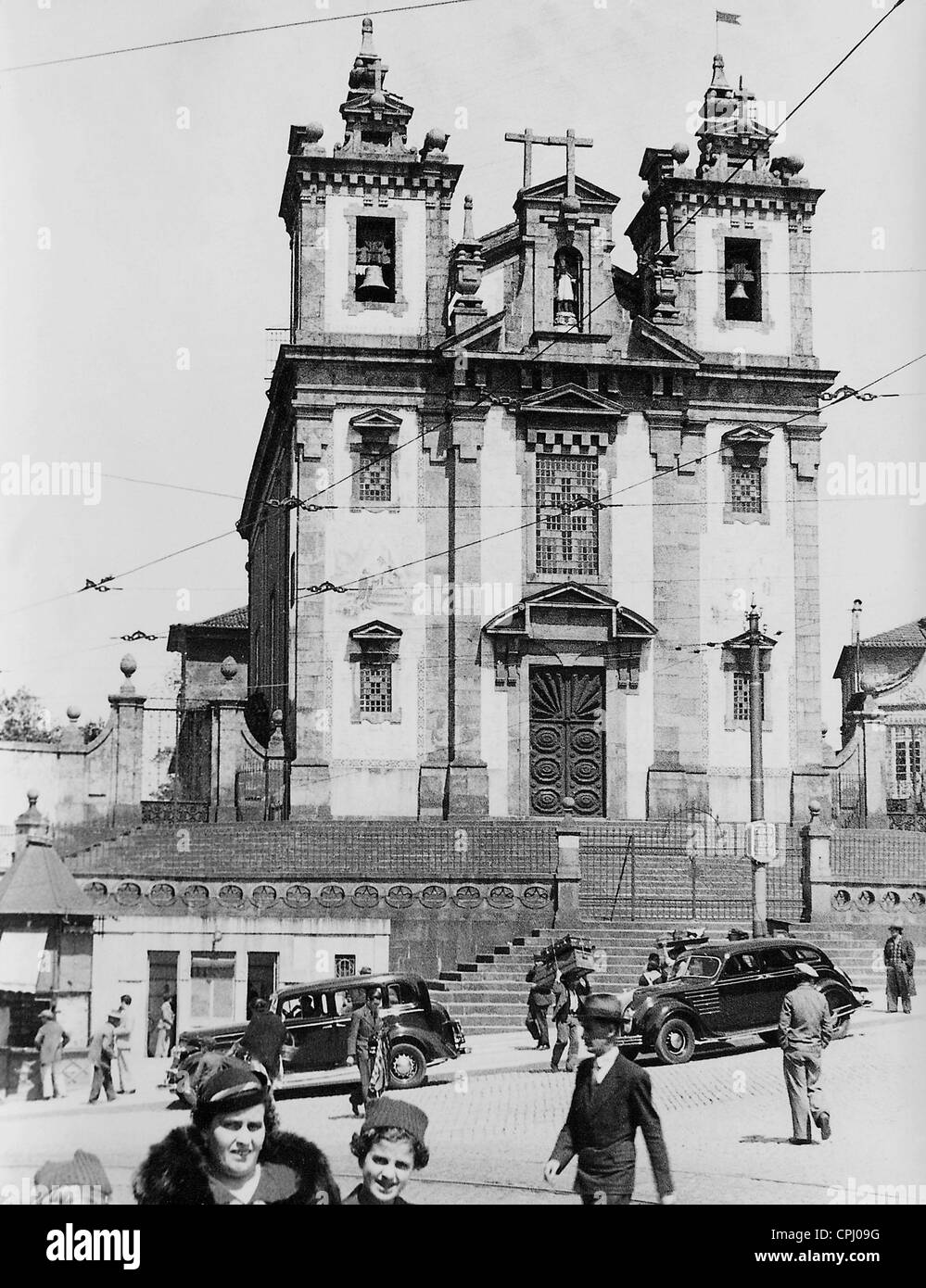 Church in Porto Stock Photo - Alamy