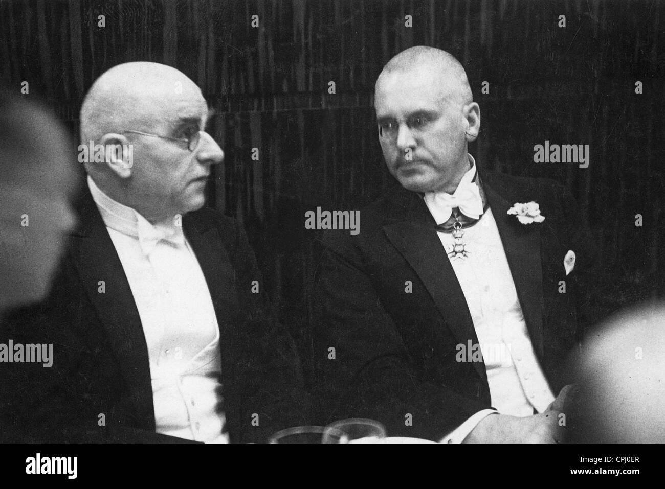 Prime Minister Otto Braun during the unveiling of the new Press ...