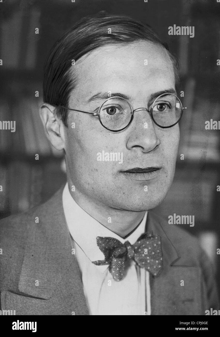 Richard Alewyn, 1932 Stock Photo - Alamy