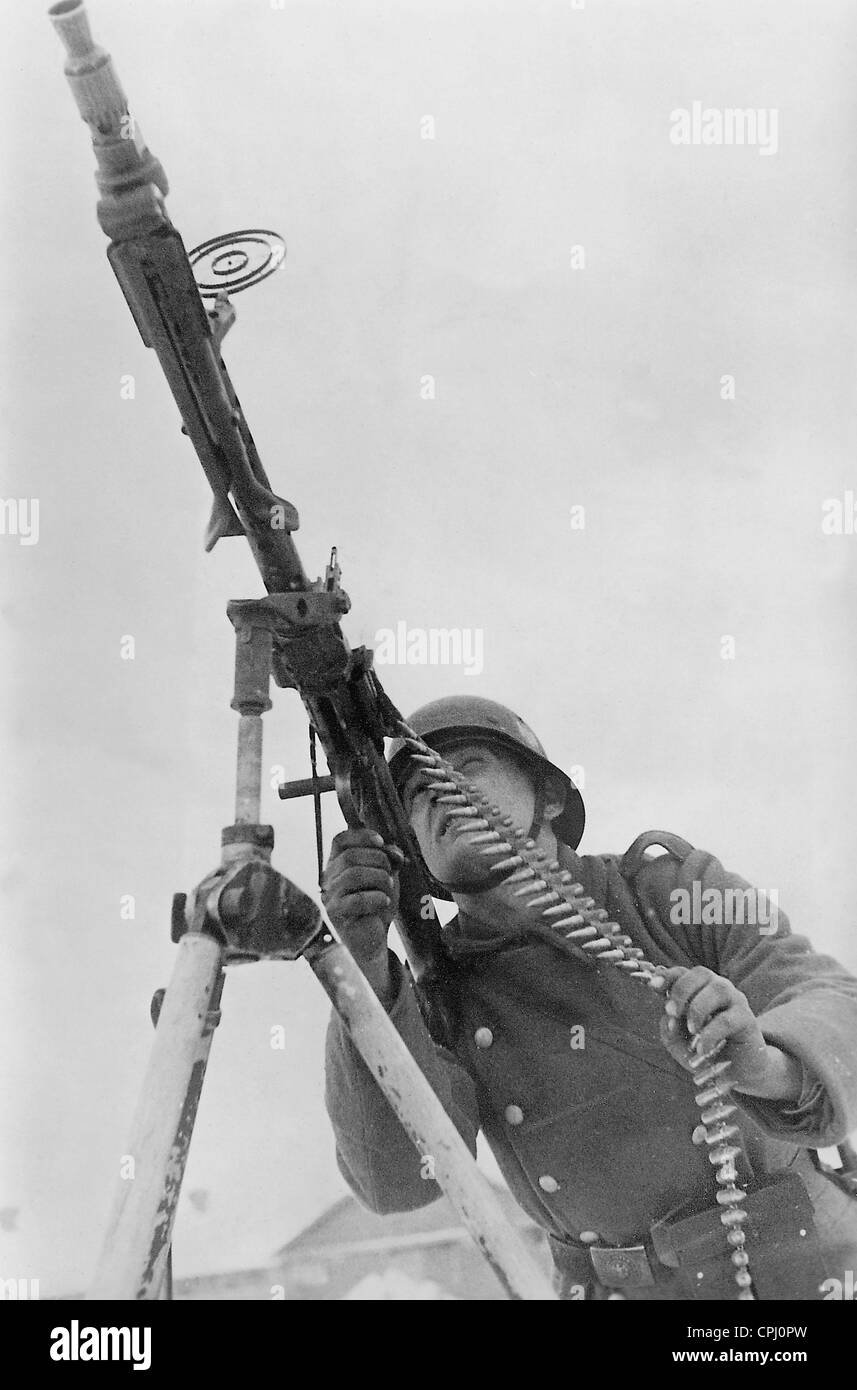 Soldiers of the Croatian Legion on the Eastern front, 1942 Stock Photo ...