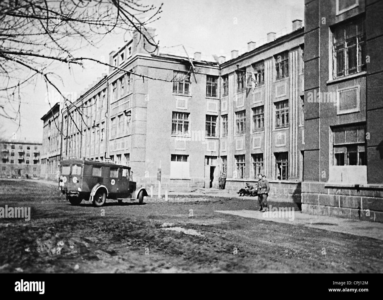 Russian hospital building hi-res stock photography and images - Alamy