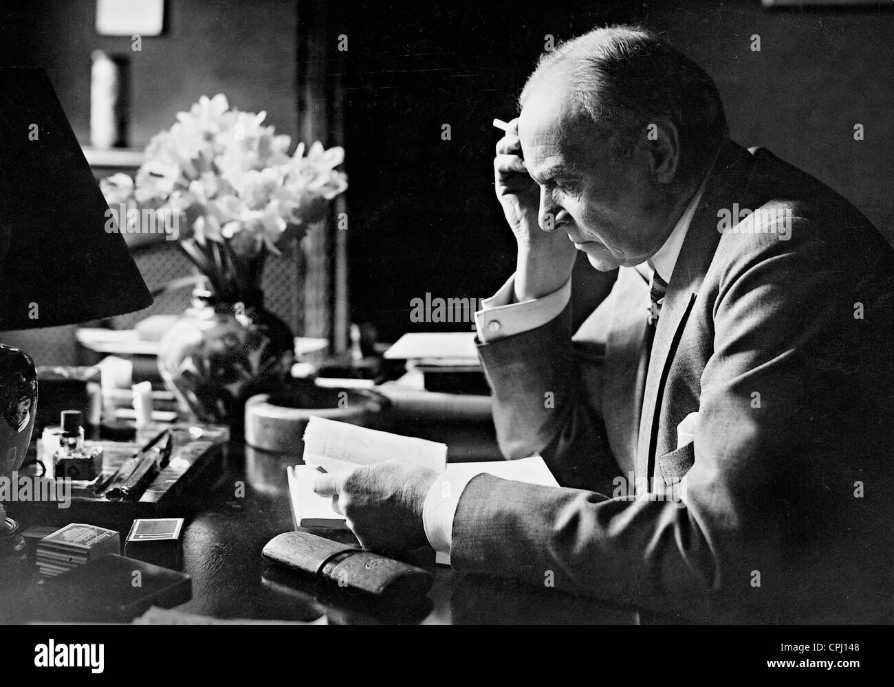 Albert Bassermann, 1932 Stock Photo - Alamy