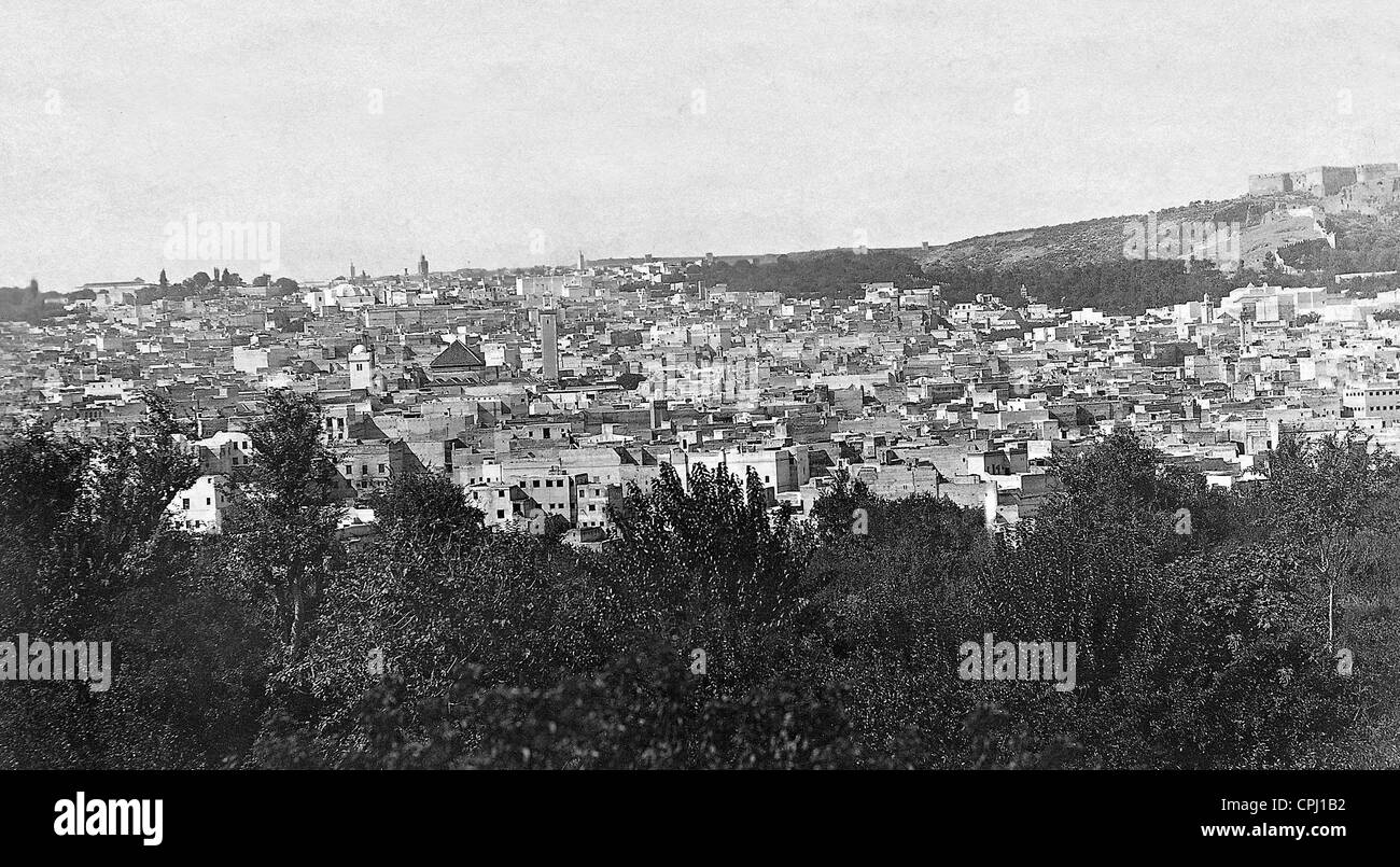 Panorama fes Black and White Stock Photos & Images - Alamy