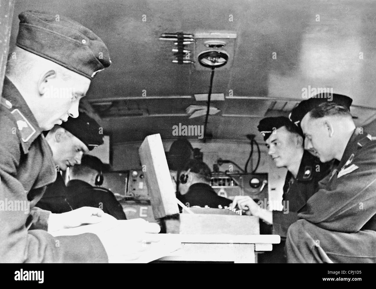 Soldiers german radio station hi-res stock photography and images - Alamy