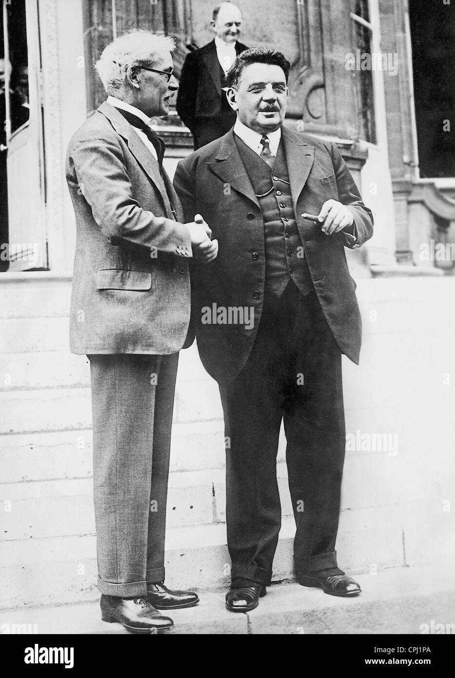 Ramsay MacDonald and Edouard Herriot, 1932 Stock Photo - Alamy