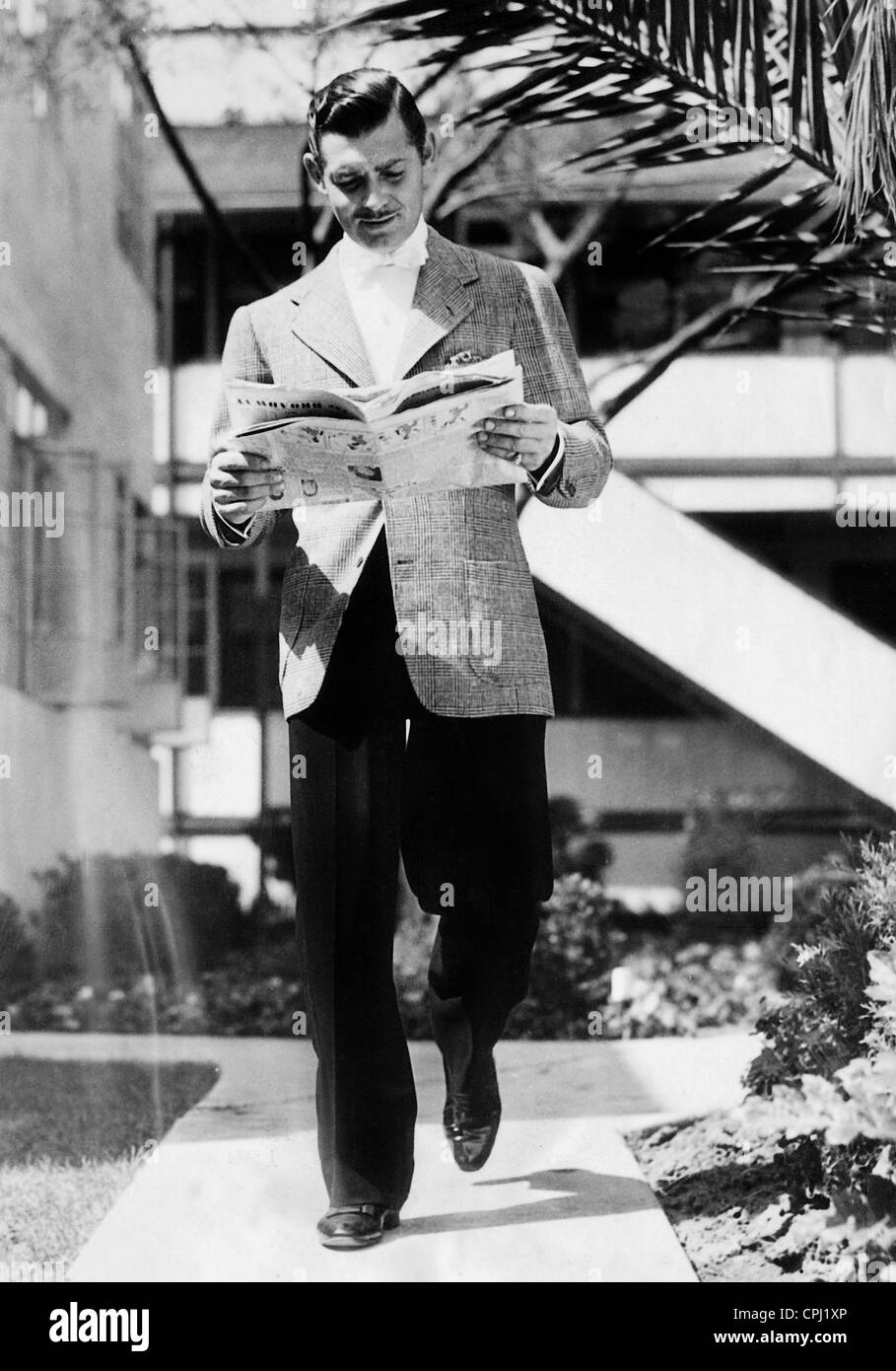 Clark Gable, 1936 Stock Photo - Alamy