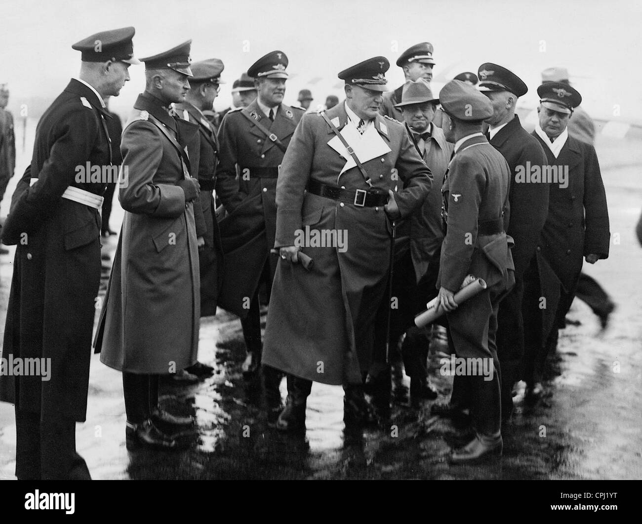 Hermann Goring, Johannes Blaskowitz, Karl Bodenschatz and Freiherr von ...