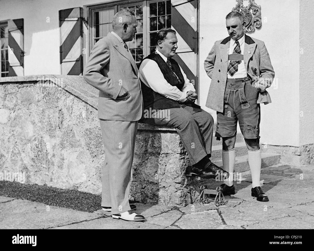 Bernhard Rust, Hermann Goring and Hanns Kerrl, 1934 Stock Photo - Alamy